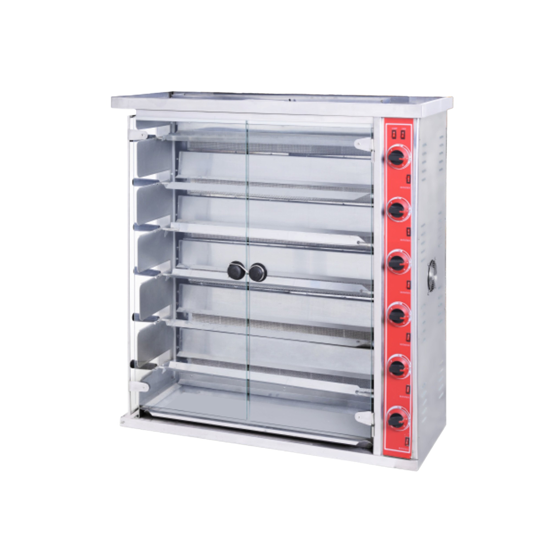 Rostizador a Gas de 30 a 36 Pollos Horizontal – La Casa De Las Estufas